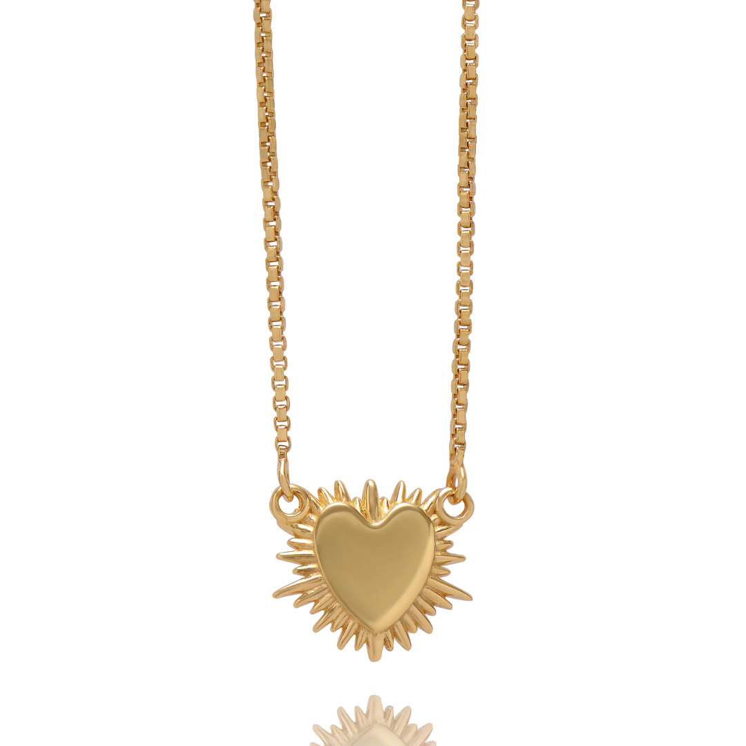 Electric Love Mini Heart Necklace | Penman Watch & Jewellery